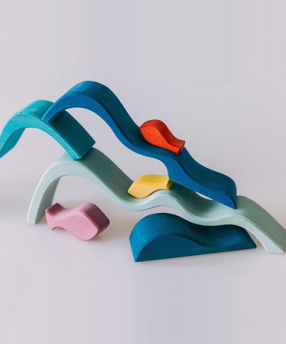 Avdar Toys Wave Stacker • Singapore – the little oak tree.